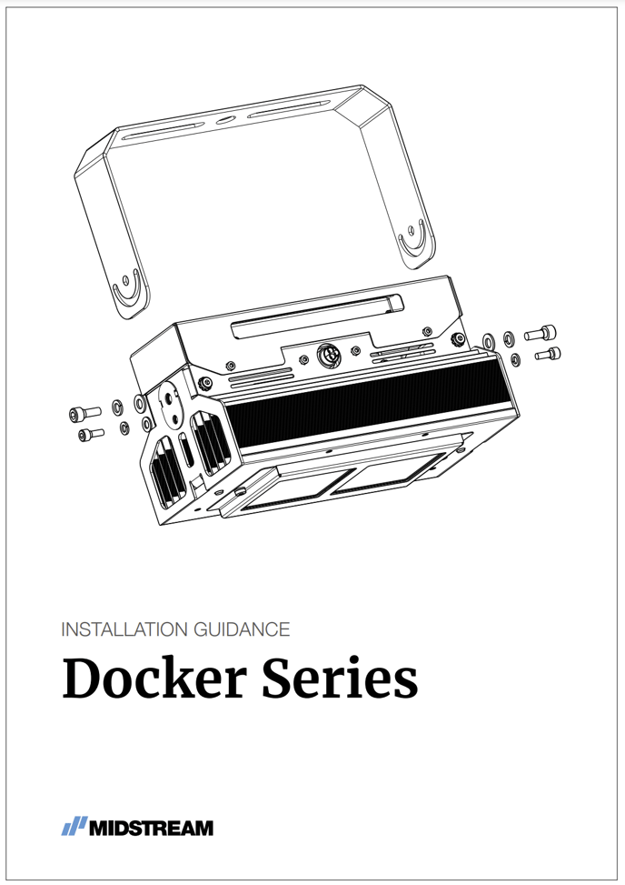 Installation Manual for the ﻿Docker Series